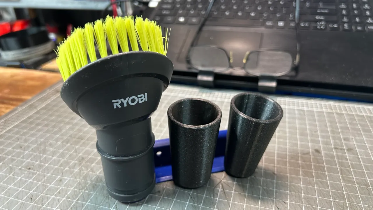 Ryobi Vacuum Accessory & Adapter Bracket by Billd | Download free STL ...