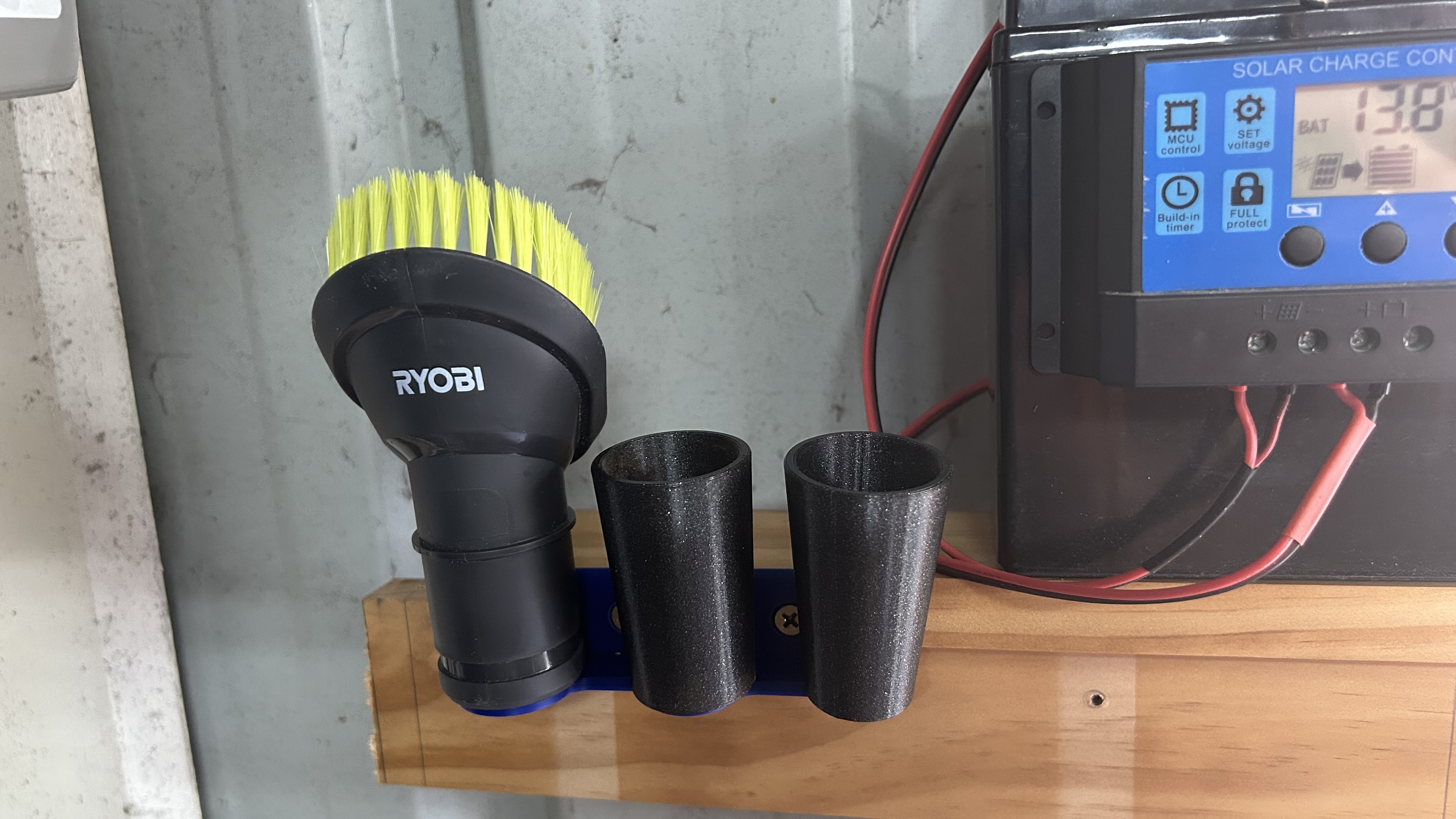 Ryobi Vacuum Accessory And Adapter Bracket By Billd Download Free Stl Model
