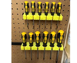 1in Screwdriver Pegboard Organizer by Heartland Engineering | Download ...