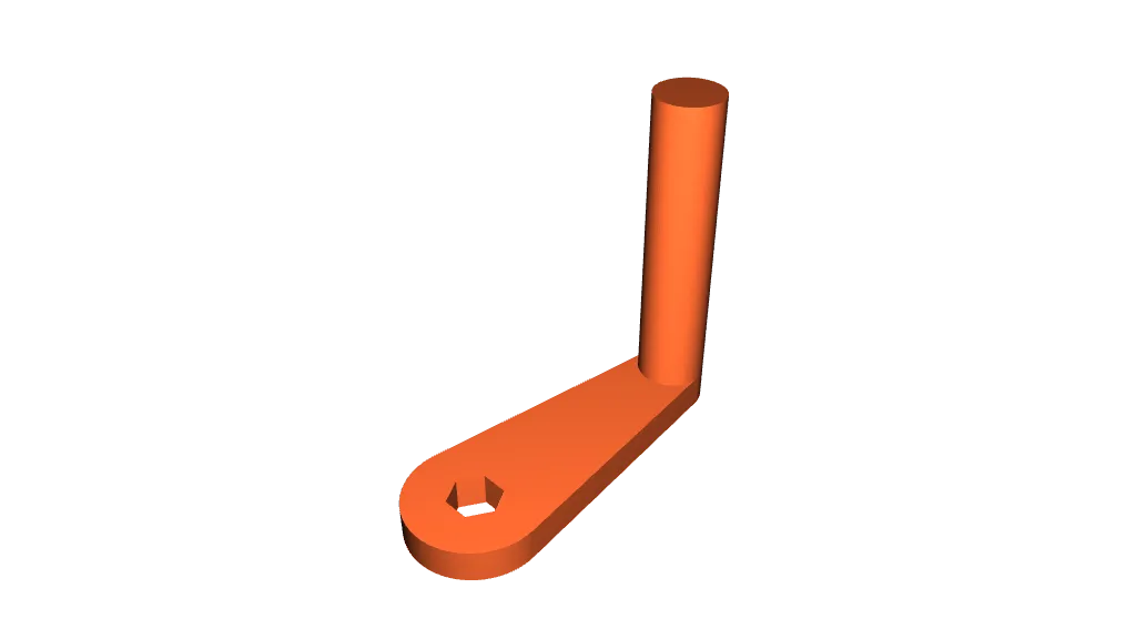 Spool Winder Handle by chad3814 | Download free STL model | Printables.com