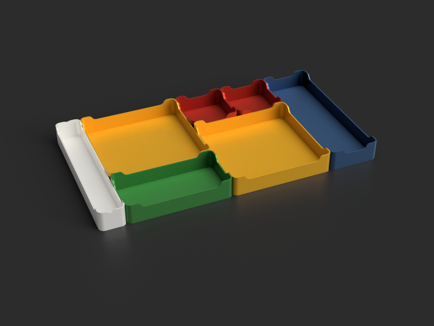 Modular Tray von PRINTSY | Kostenloses STL-Modell herunterladen ...
