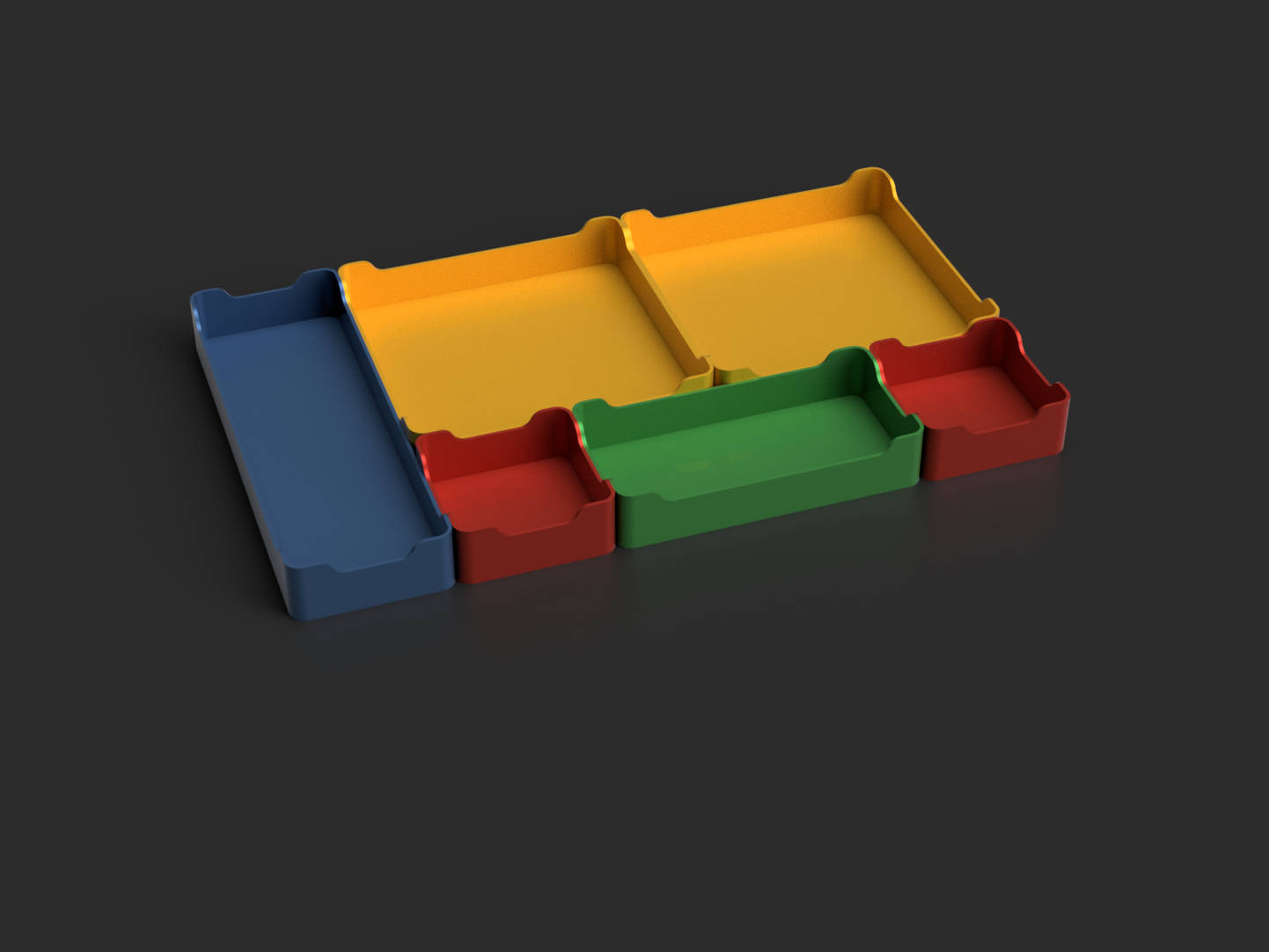 Modular Tray von PRINTSY | Kostenloses STL-Modell herunterladen ...