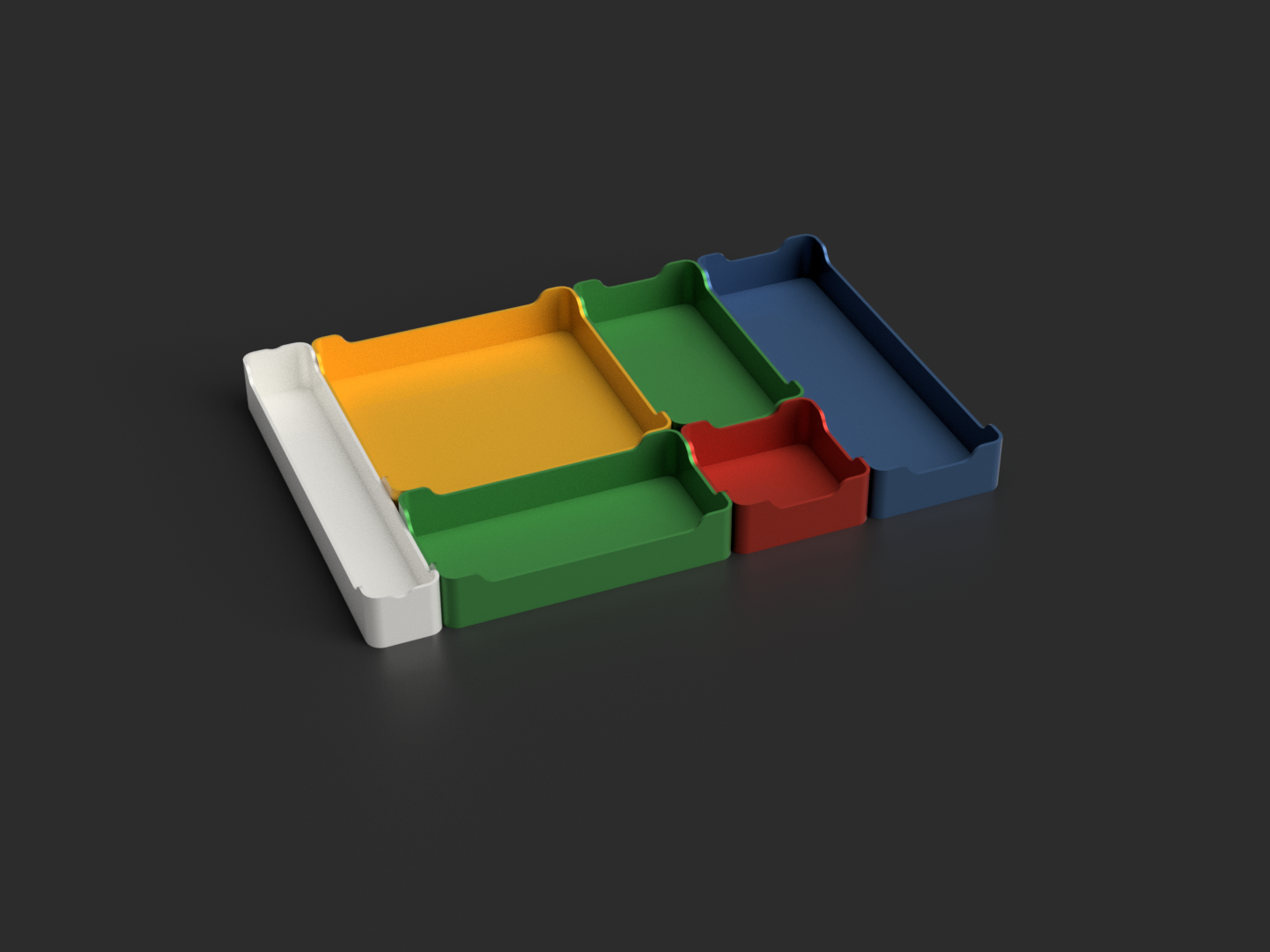 Modular Tray von PRINTSY | Kostenloses STL-Modell herunterladen ...