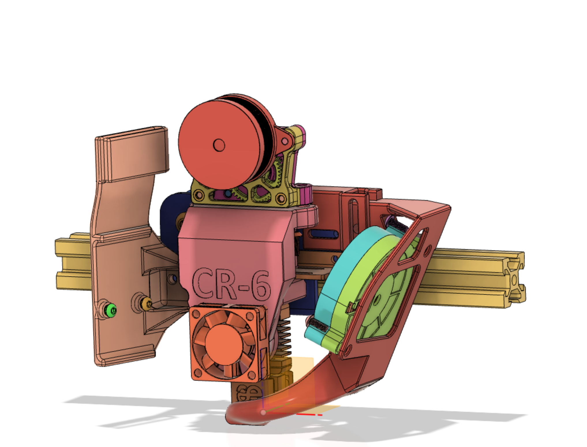 CR-6 Dragonfly BMS and Sherpa Mini Mount by michelluccote | Download ...