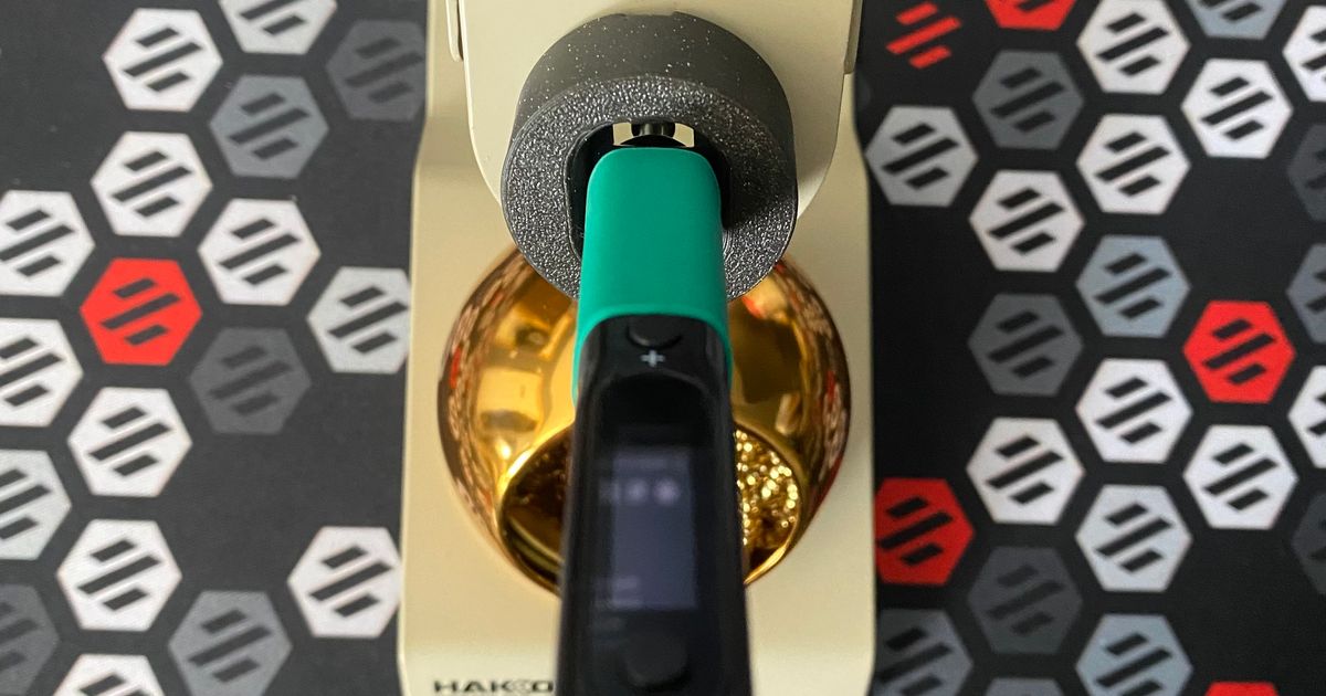 Hakko 633 Adapter for Pinecil Iron by Hiro Protagonist | Download free ...