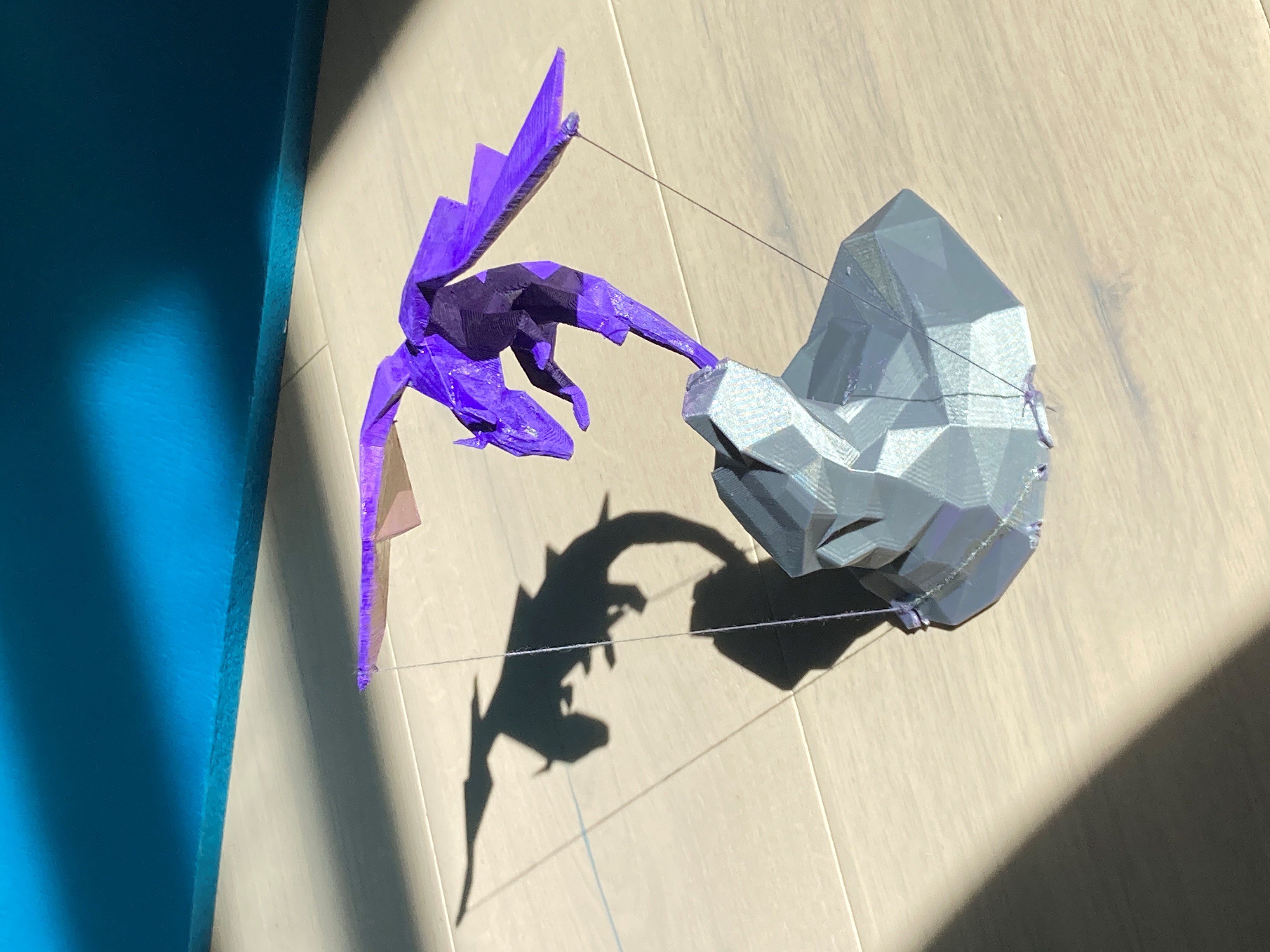 Low Poly Tensegrity Dragon by Mochi115 | Download free STL model ...