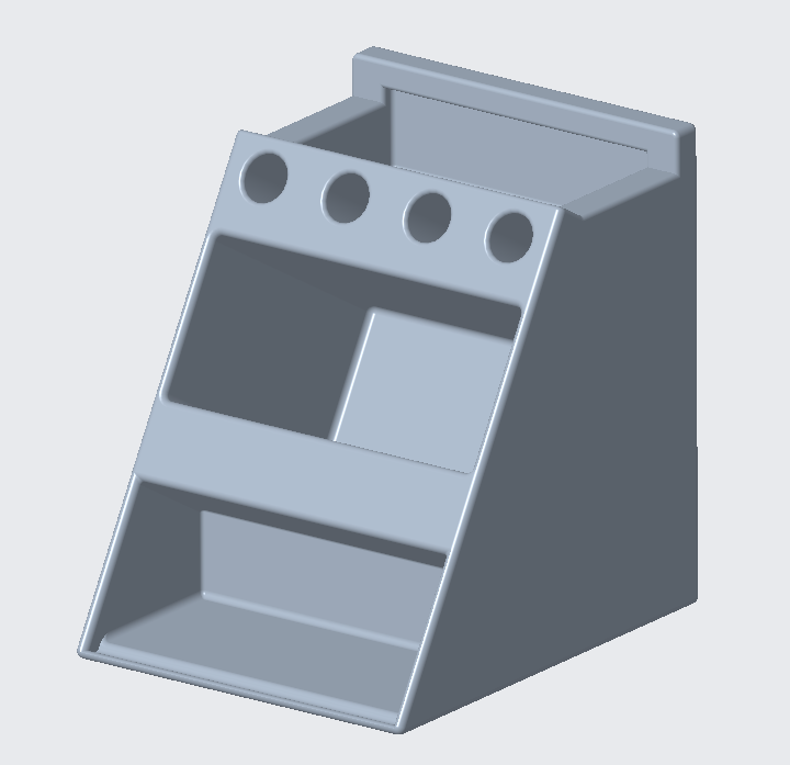 EDC Holder for Desk Top by H_C | Download free STL model | Printables.com