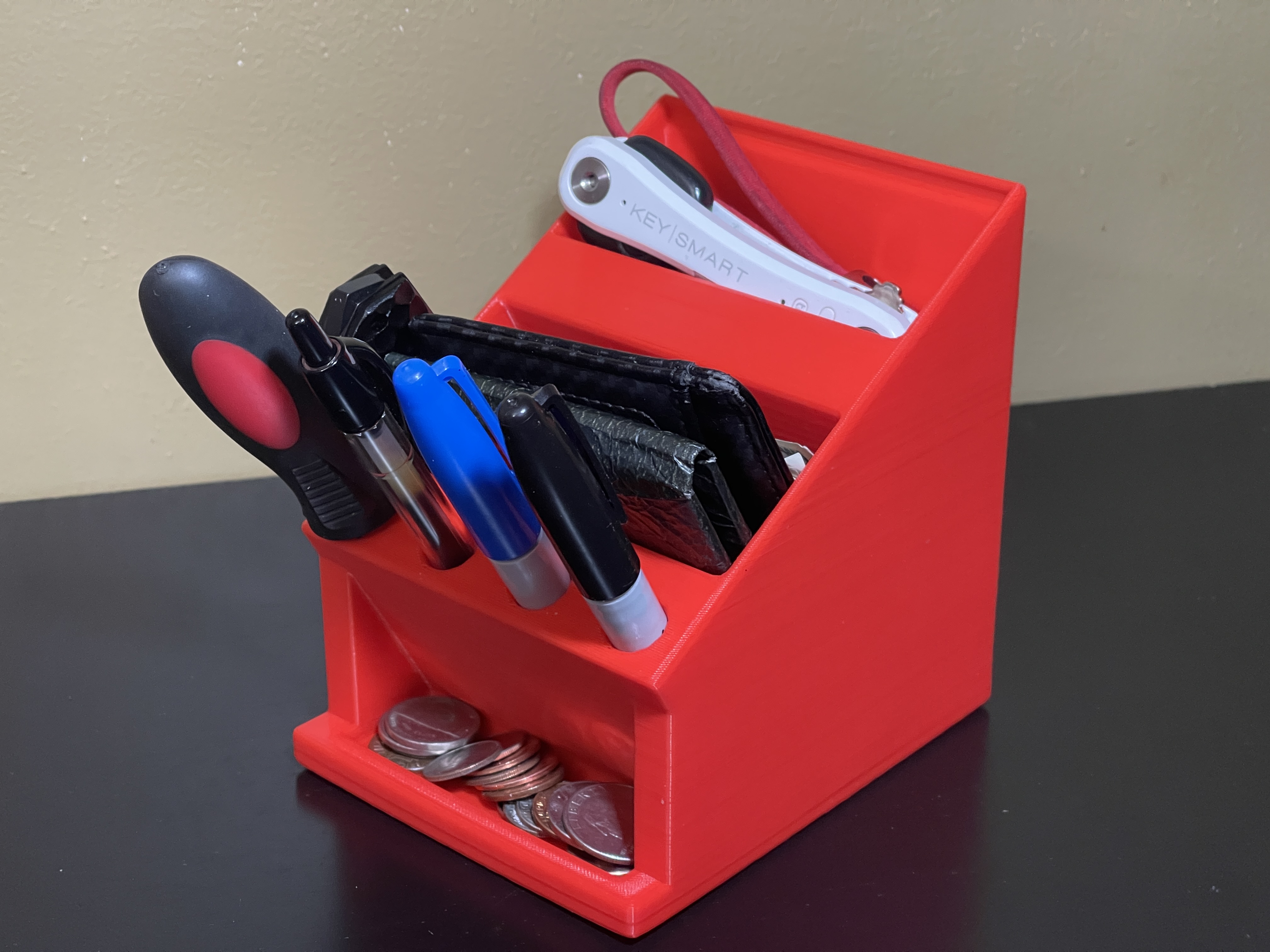 EDC Holder for Desk Top by H_C | Download free STL model | Printables.com