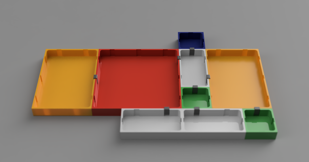 Modular Customizable Organizers for Your Personal Items by ...
