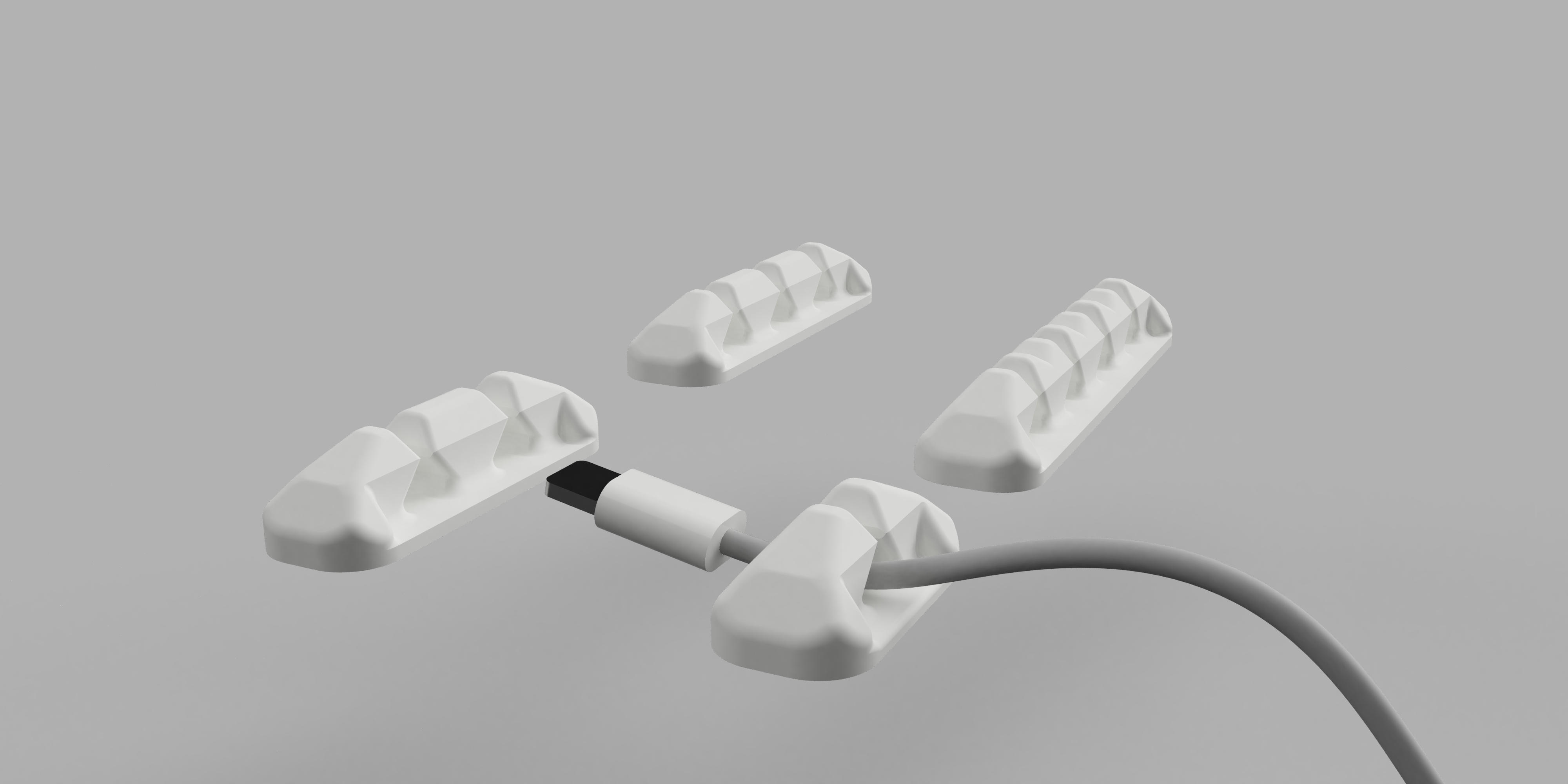 Cyber Truck Inspired Cable Clip by Fabian N | Download free STL model ...