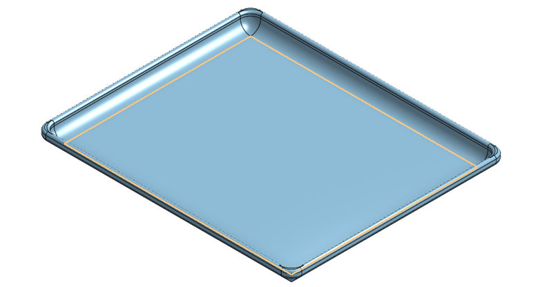 Simple Tray - 2 Sizes by Handy Handcrafts | Download free STL model ...