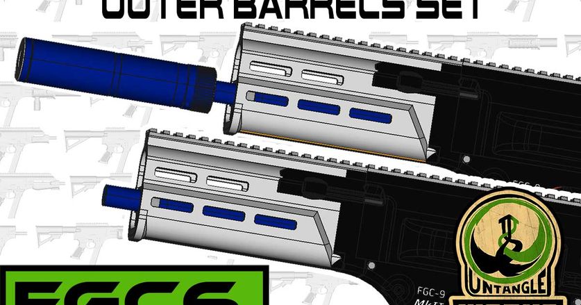 FGC-6 MKI/MKII s, AF, H: UNW 227, 300, 370 Outer barrels set by ...