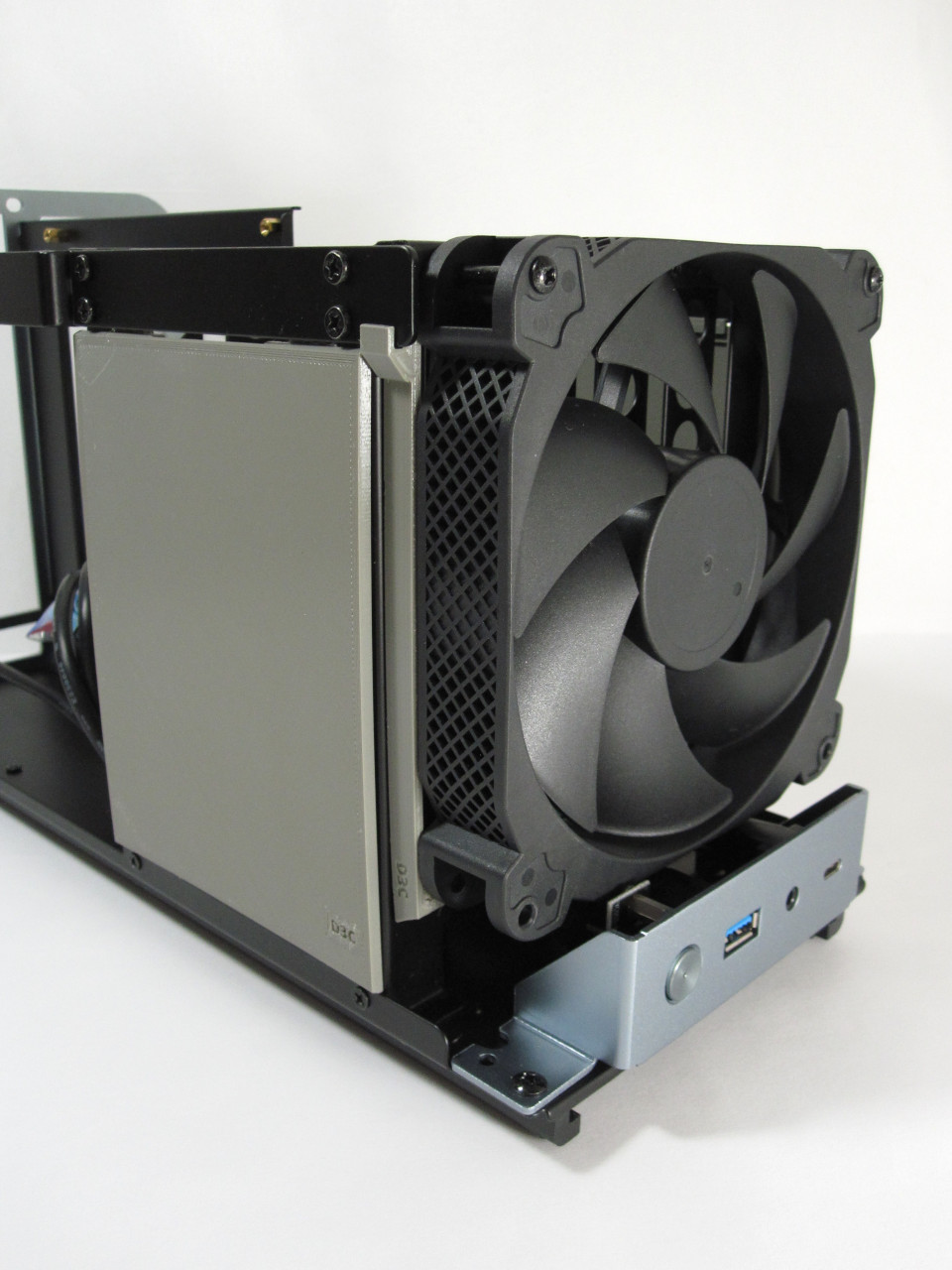 Jonsbo N1 Fan and HDD Air Ducts by D3Cove | Download free STL model ...
