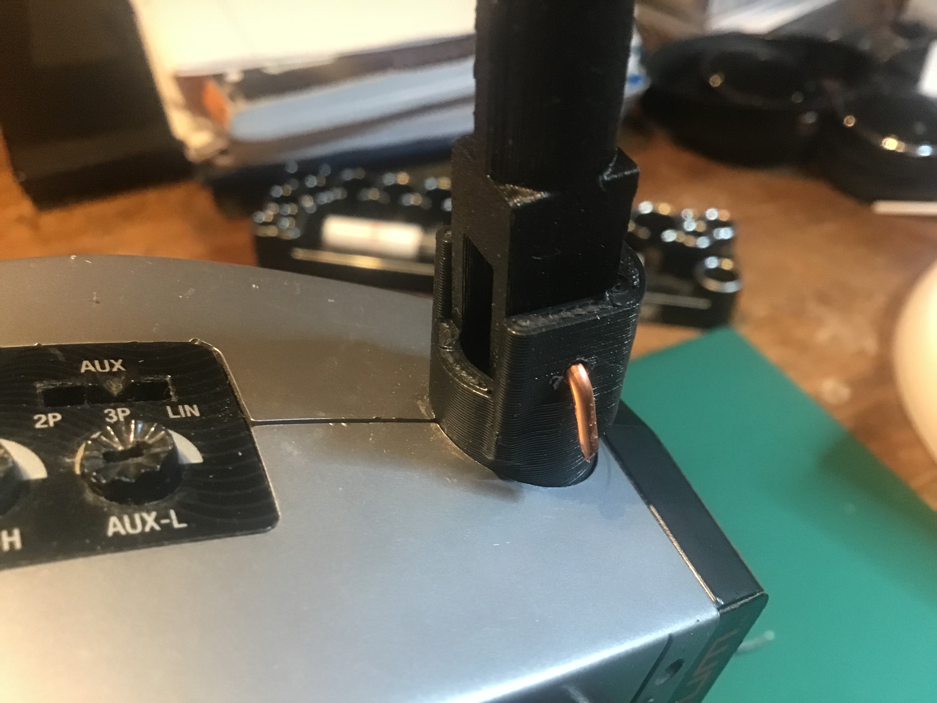 Spektrum DX3E Antenna Holder by ludodg | Download free STL model ...