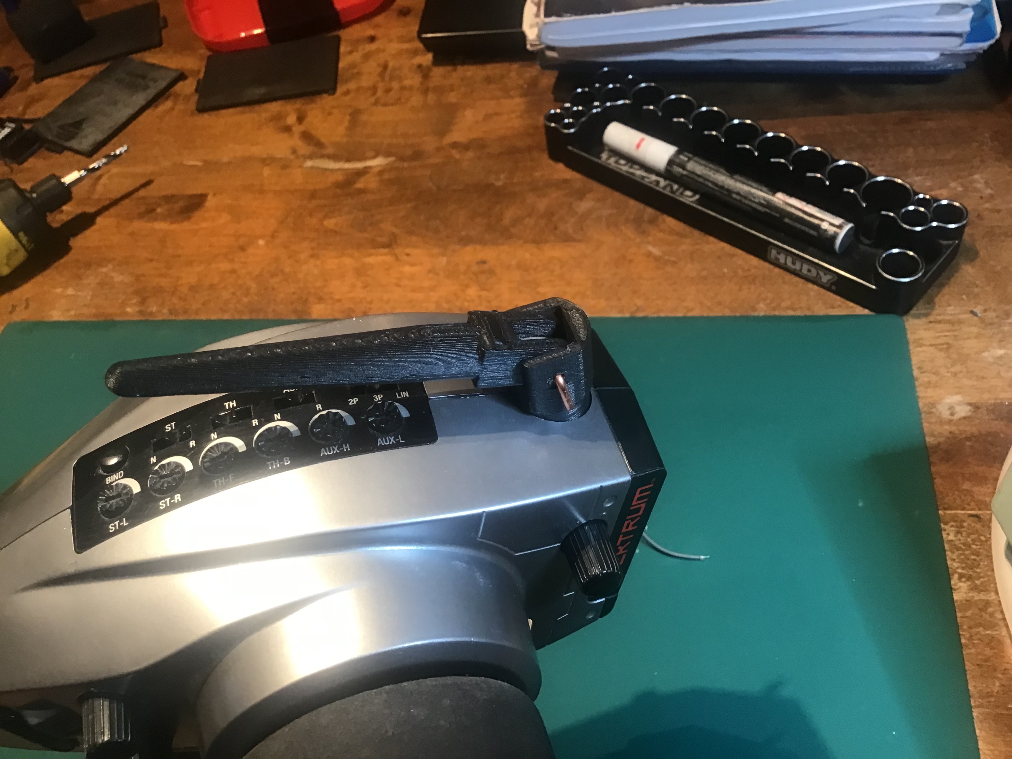 Spektrum DX3E Antenna Holder by ludodg | Download free STL model ...