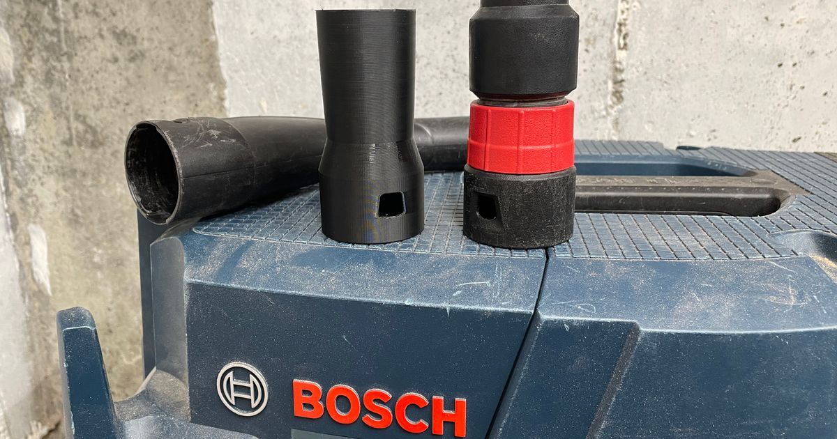Bosch Quick Click 35mm to 1.5" OD Adapter by BeffJessen | Download free ...