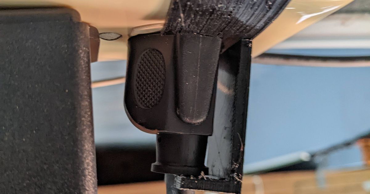 Power cord plug retainer by thost540 | Download free STL model ...