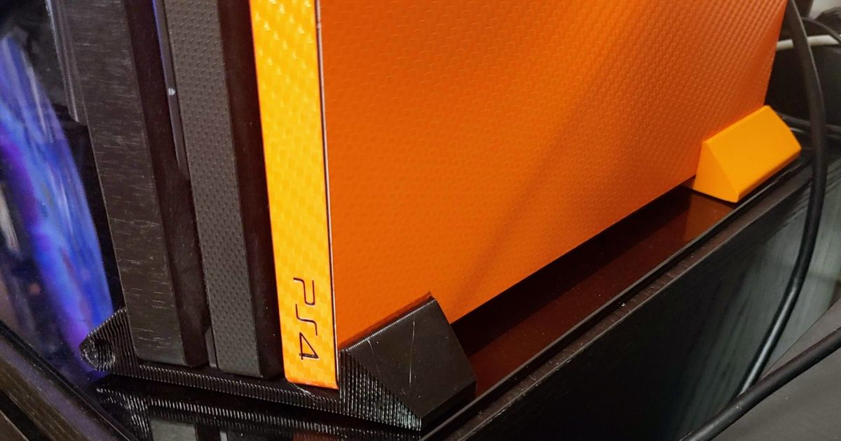 PS4 Pro stand por Erik Högberg | Descargar modelo STL gratuito ...