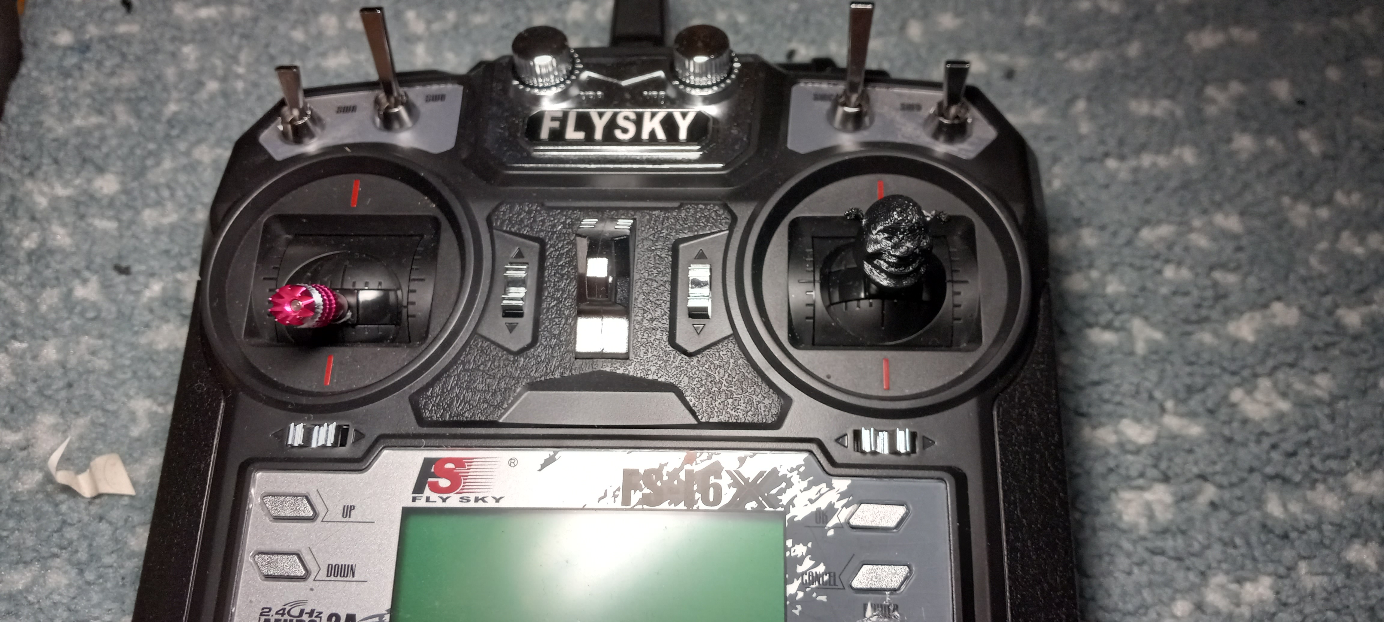 Flysky FS-i6X Joystick Attachment Shrek head by Chicken | Download free ...