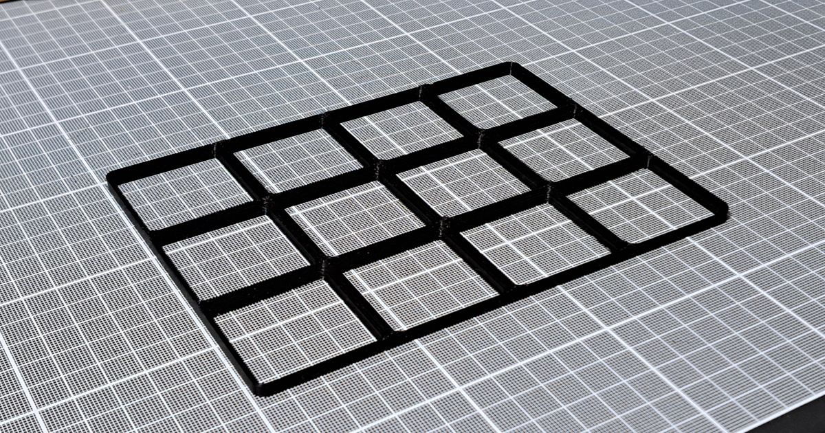 Parametric Gridfinity Base Plate Freecad File Included By Cunfusu Download Free Stl Model
