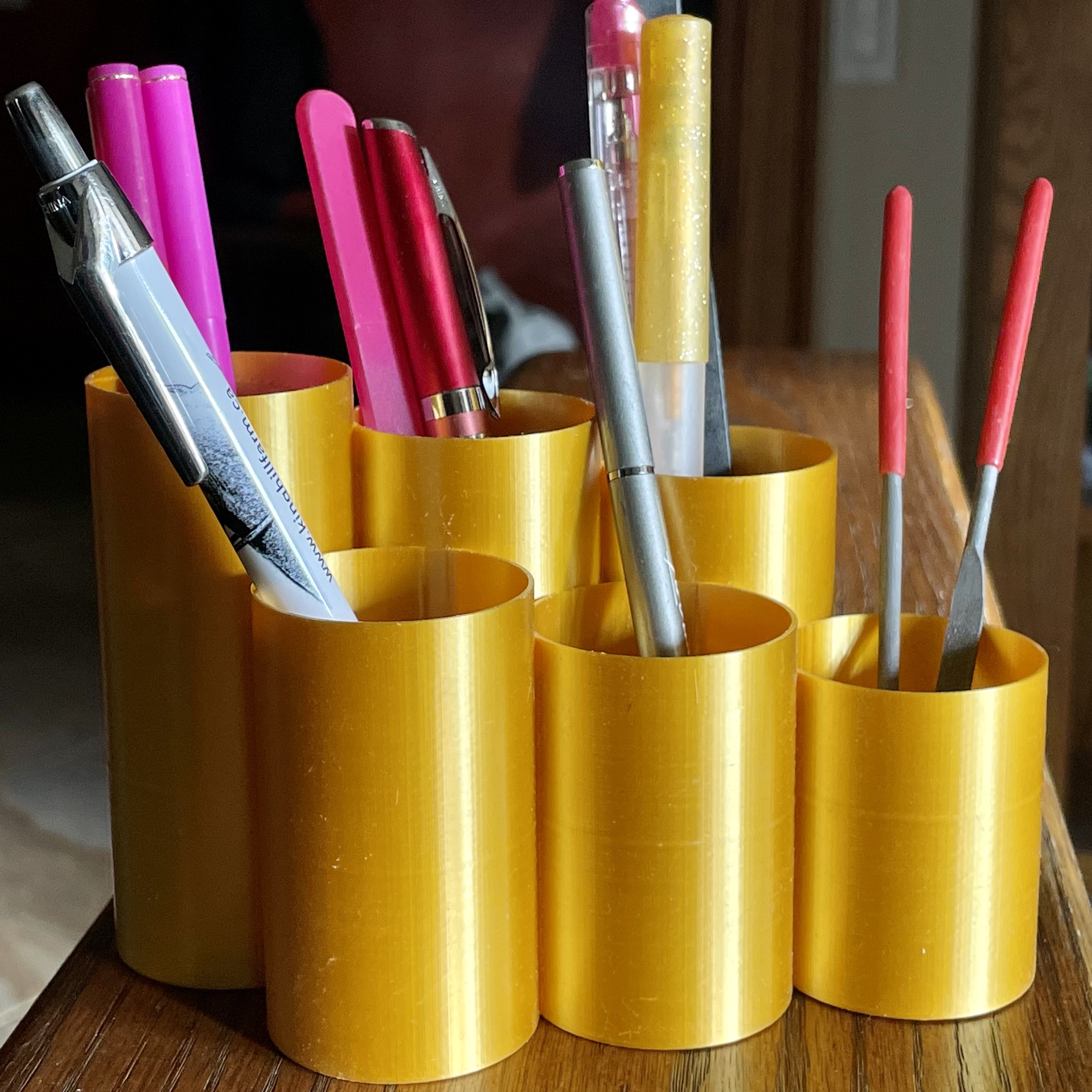 Organizer for pens, pencils or craft tools by claybox3D | Download free ...