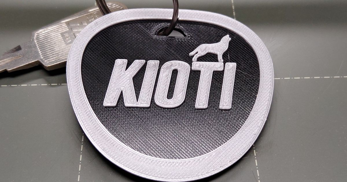 Kioti key chain by XeNoMoRpH | Download free STL model | Printables.com