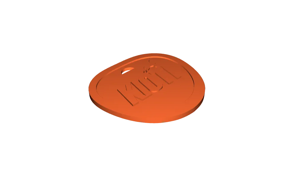 Kioti key chain by XeNoMoRpH | Download free STL model | Printables.com