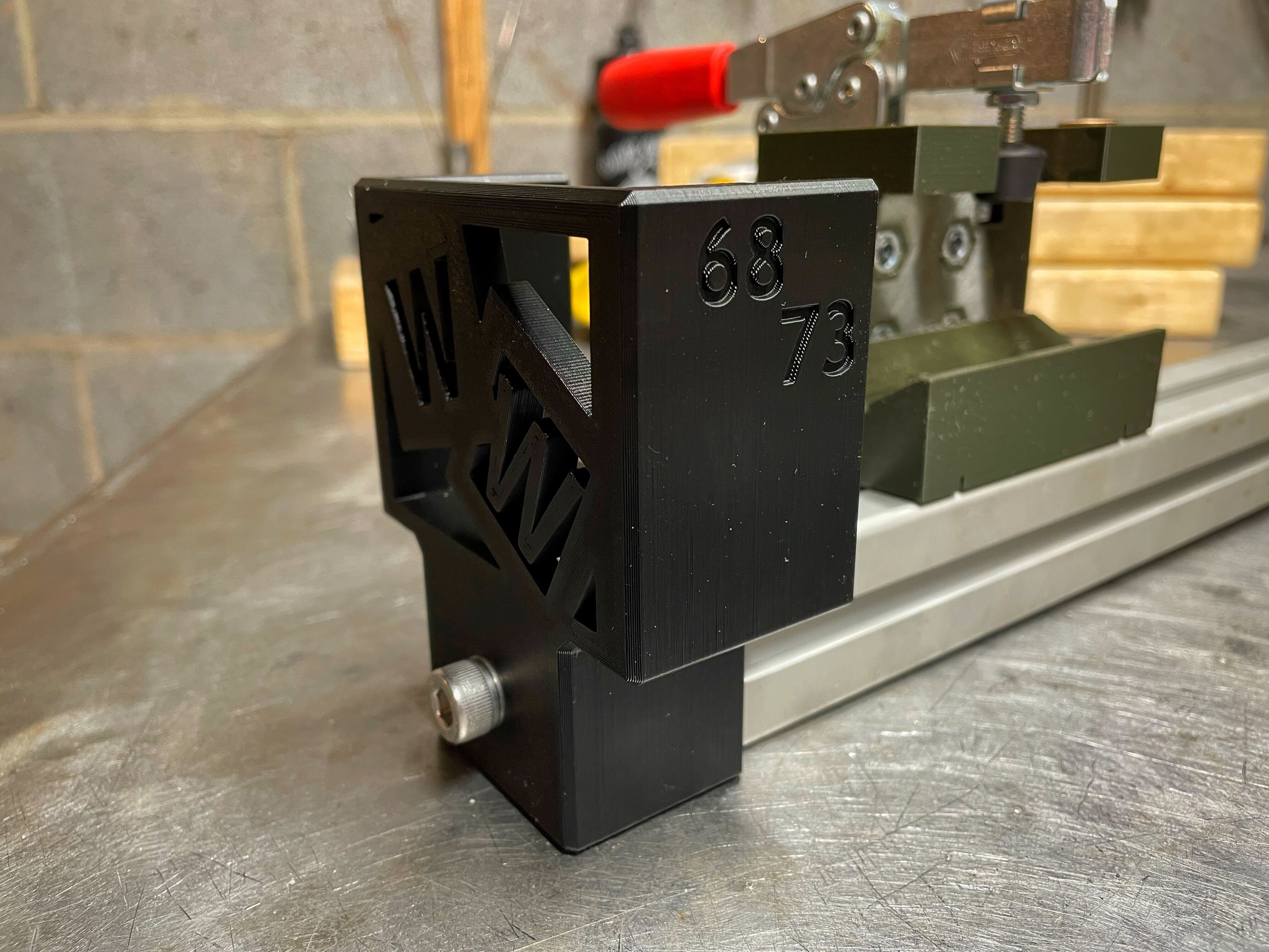 Bottom Bracket Alignment Jig for 1515 Series Extrusion by Willis Works ...