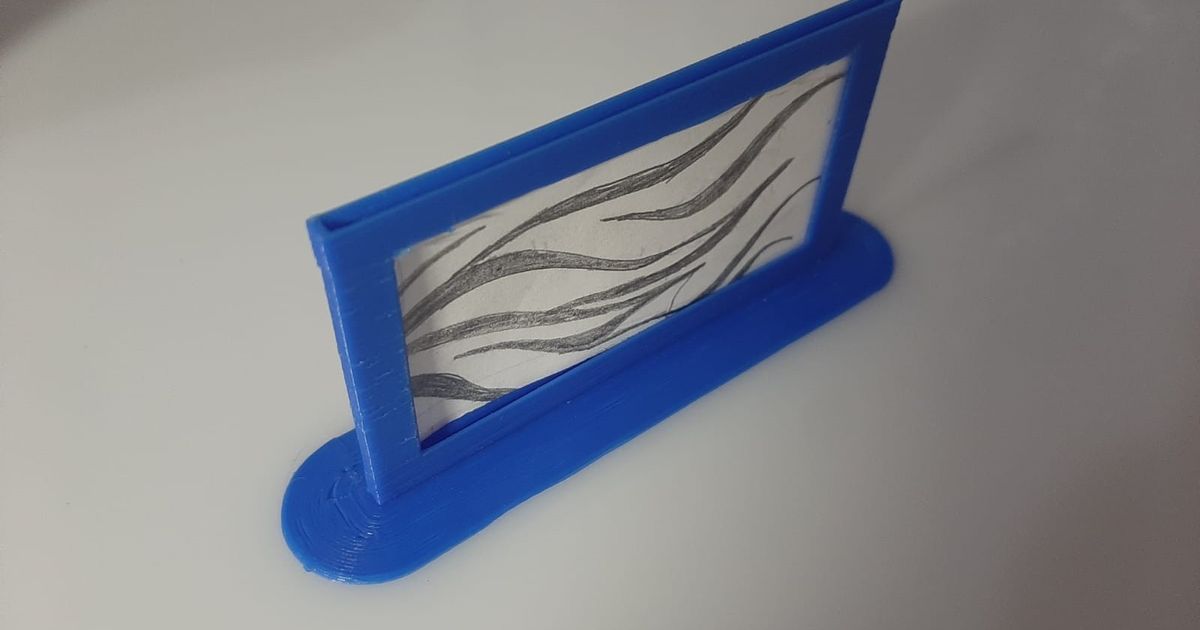 Single Card Holder by Tali | Download free STL model | Printables.com