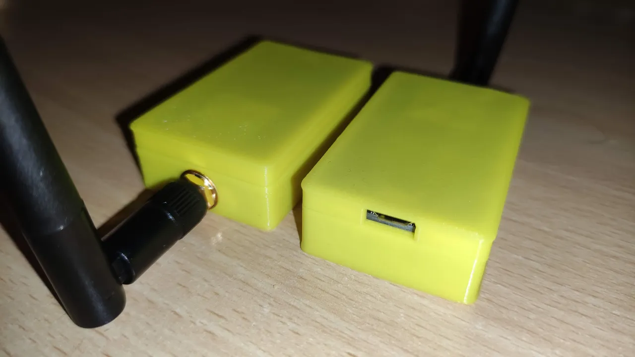 Esp32 With Antenna Case By Pazzicz Download Free Stl Model