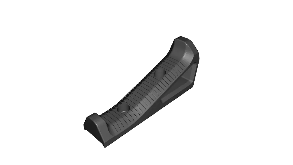 M-Lok Angled Foregrip AFG V2 for Slim Handguards by OnlyShellsRemain ...