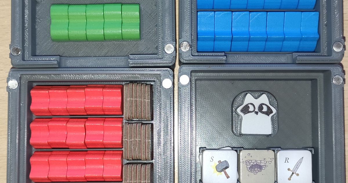 Root unique insert - board game by pazzicz | Download free STL model ...