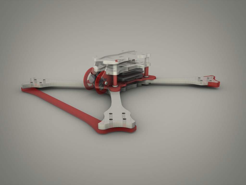 EMAX Hawk 5 lowering kit v2 by Joza | Download free STL model ...