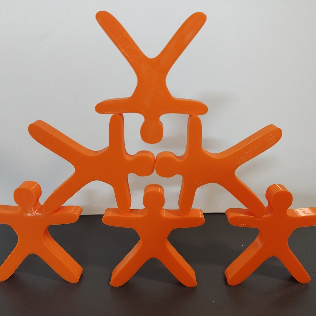 Stackeable People by 3Dmonios | Download free STL model | Printables.com