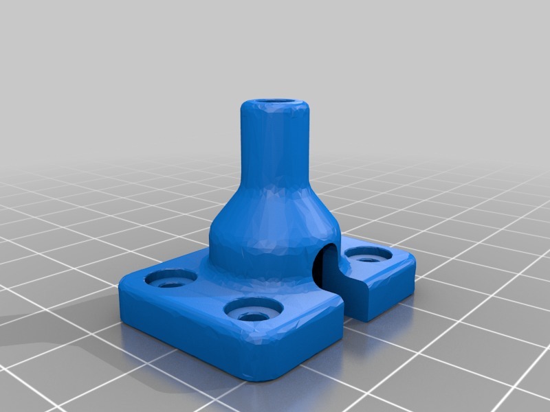 Bowden Tube Support Anycubic i3 Mega-S by kirbby | Download free STL ...