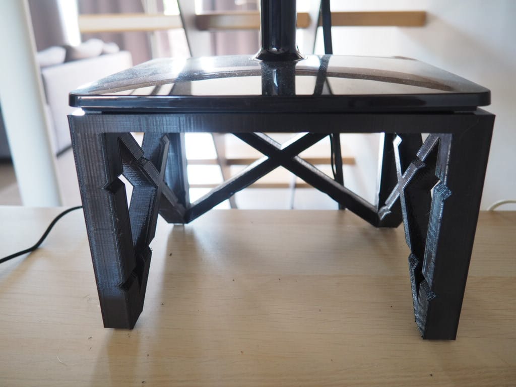 Monitor Stand/Riser (Samsung S22D390) w/ 2 Storage Drawers by ap ...