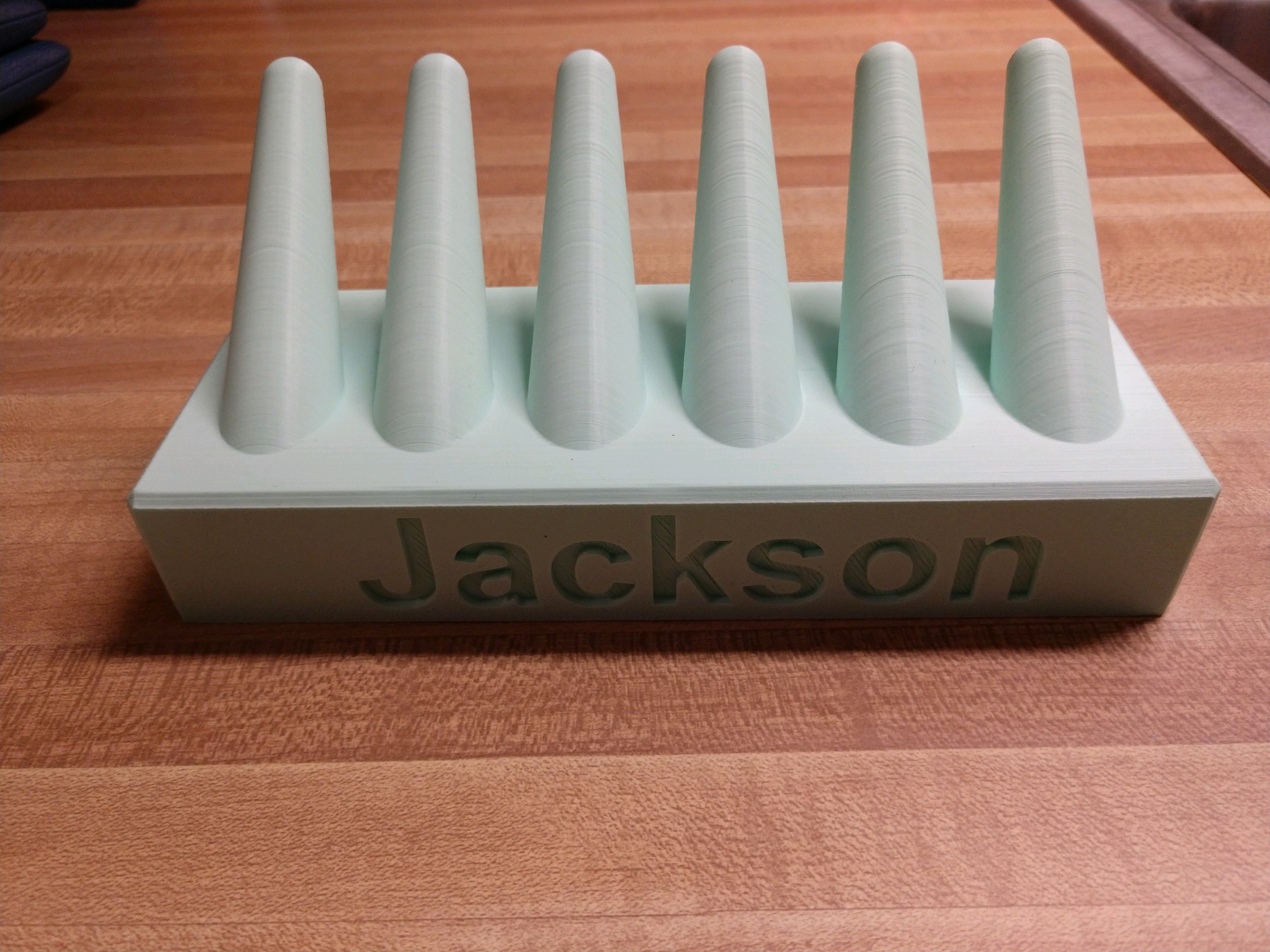 Personalized Ring Holder by JakeDK | Download free STL model ...