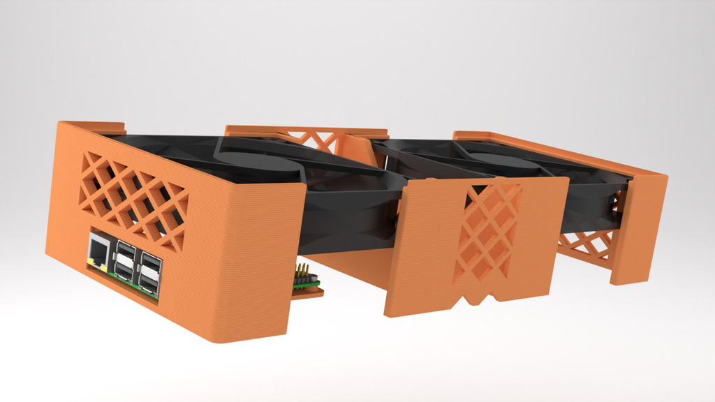 CR-10(s) 120mm Fan Base - Remix² by PiX | Download free STL model ...
