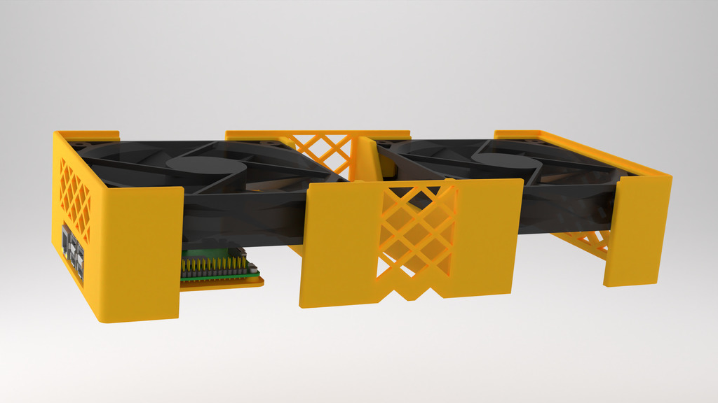 CR-10(s) 120mm Fan Base - Remix² by PiX | Download free STL model ...