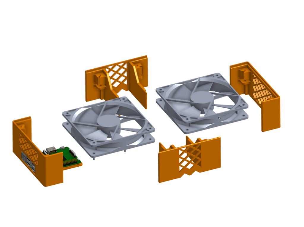 CR-10(s) 120mm Fan Base - Remix² by PiX | Download free STL model ...
