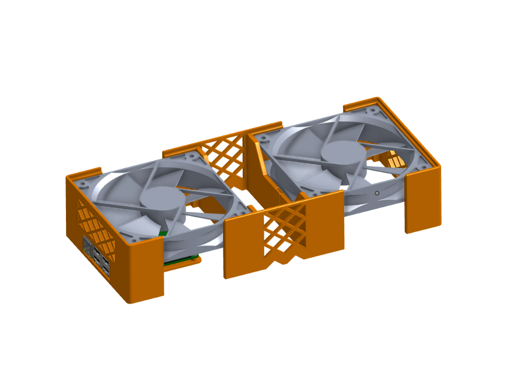 CR-10(s) 120mm Fan Base - Remix² by PiX | Download free STL model ...