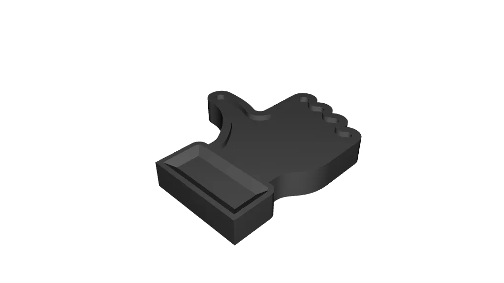 Magnetic thumbs up by KERLE MAKERSPACE | Download free STL model ...