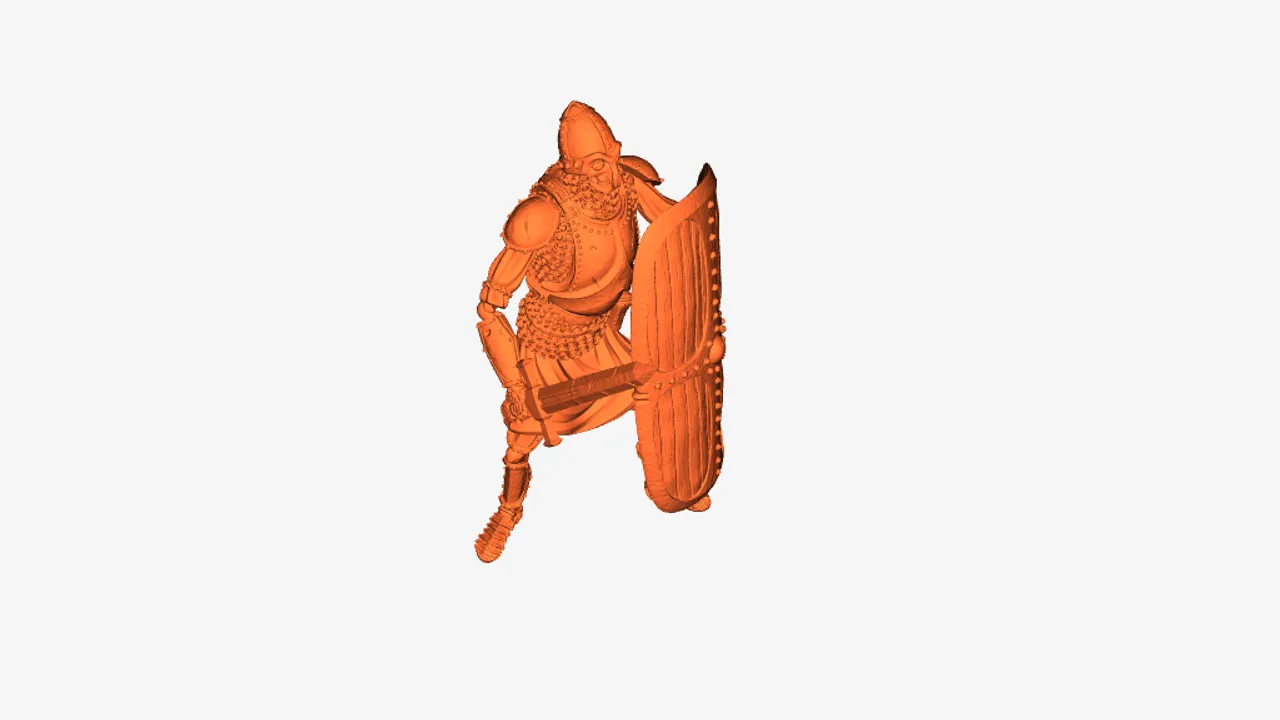 Skeleton - Heavy Infantry - Sword + Square Shield - Idle Pose by ...