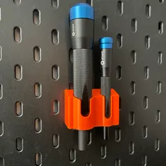 Gridfinity IfixIt 4mm Screwdriver Holder by Koleops | Download free STL ...