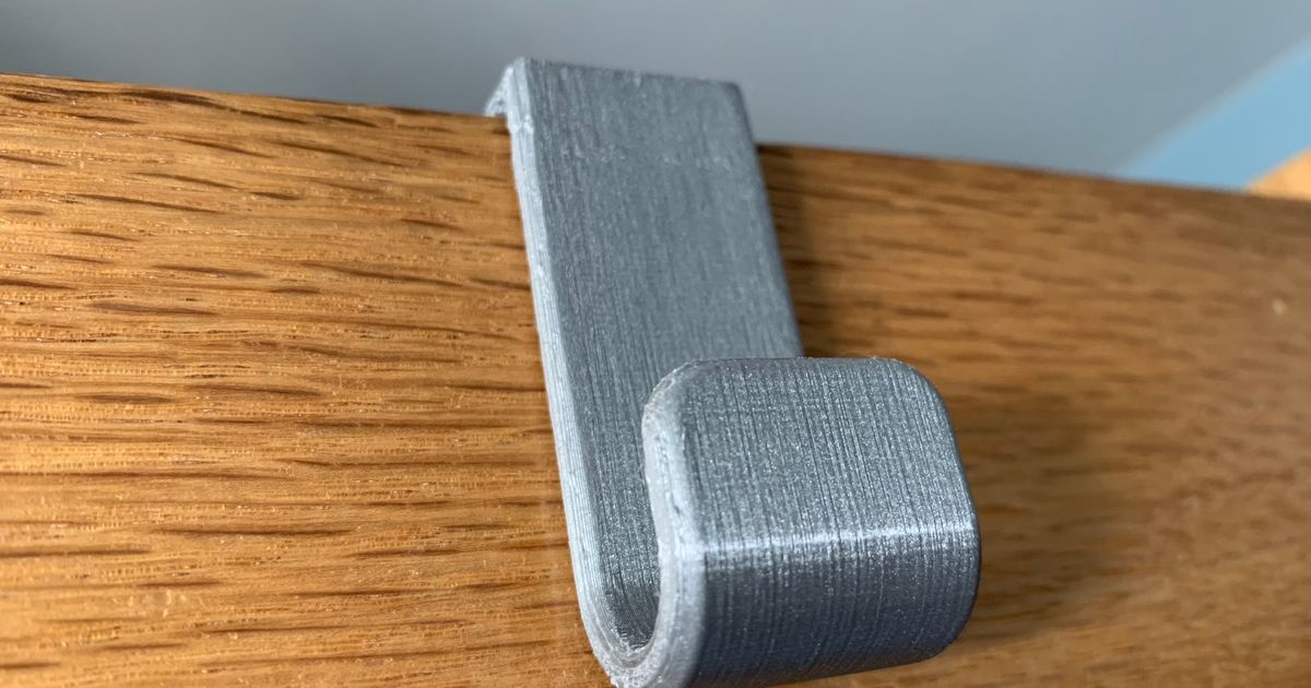 Simple Hook (Parametric Model) by Teraflop | Download free STL model ...