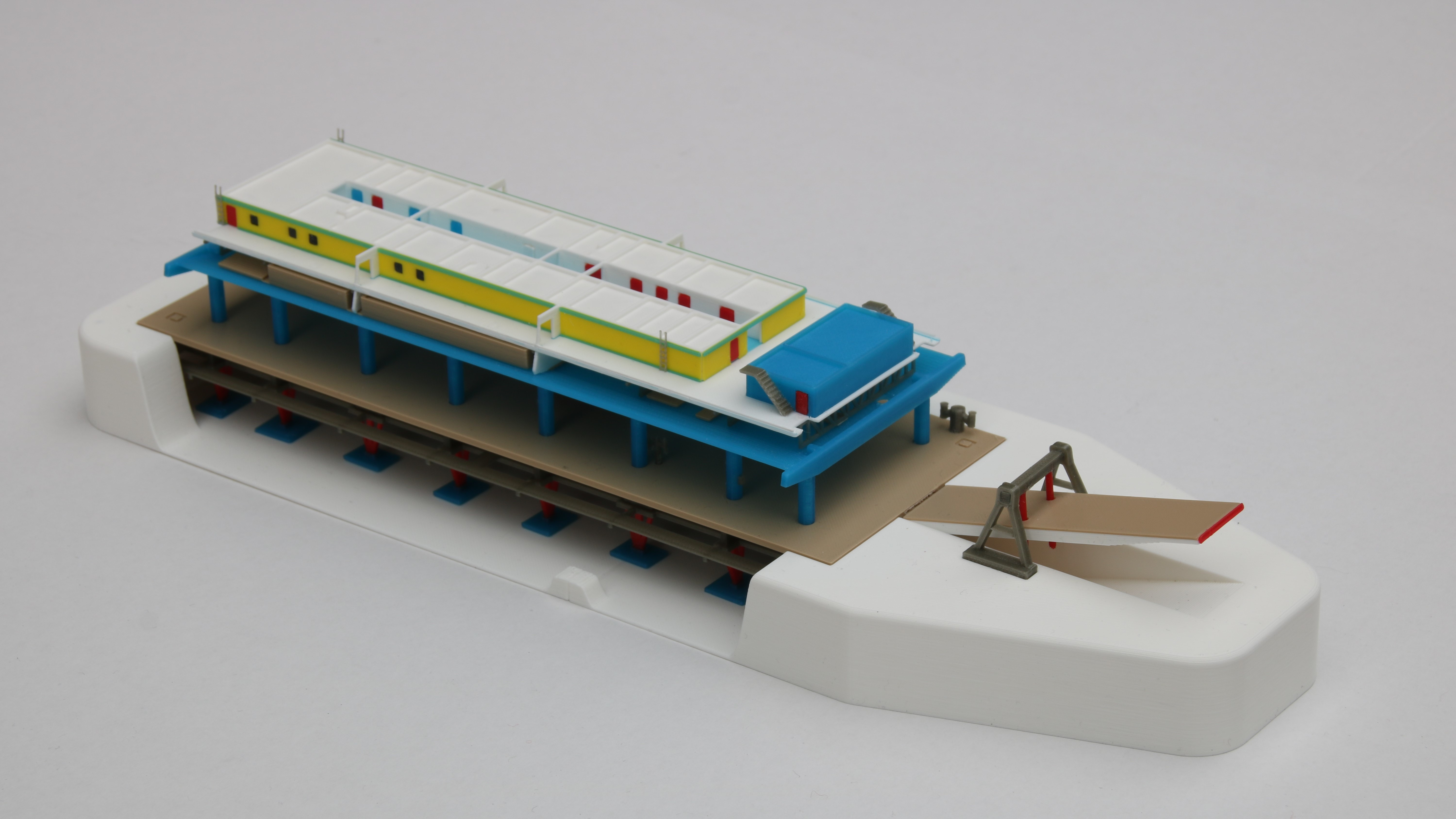Antarctic Research Station Neumayer III - Highly Detailed by Necko ...