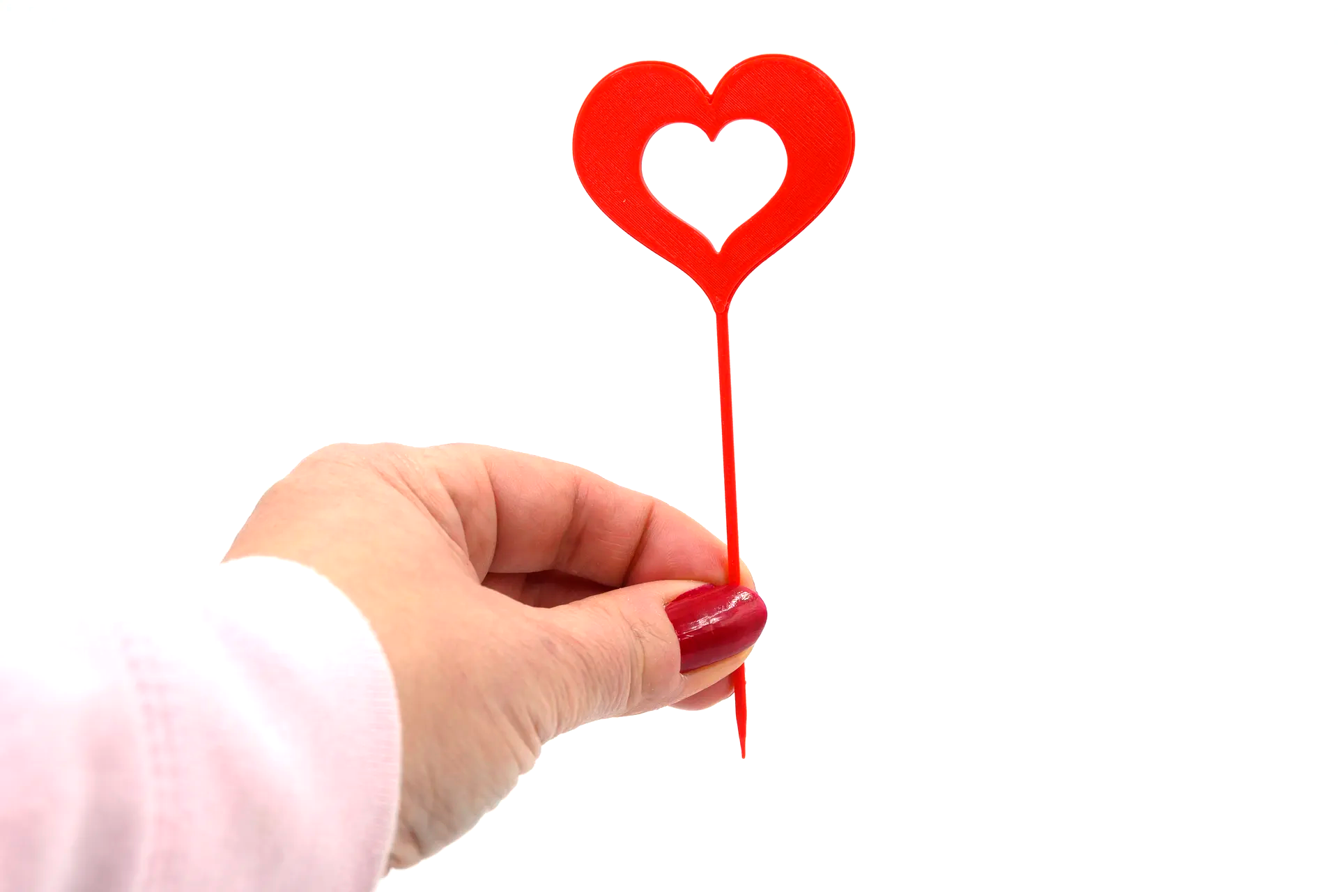 HEART CAKE TOPPER by PYC3D.ES | Download free STL model | Printables.com