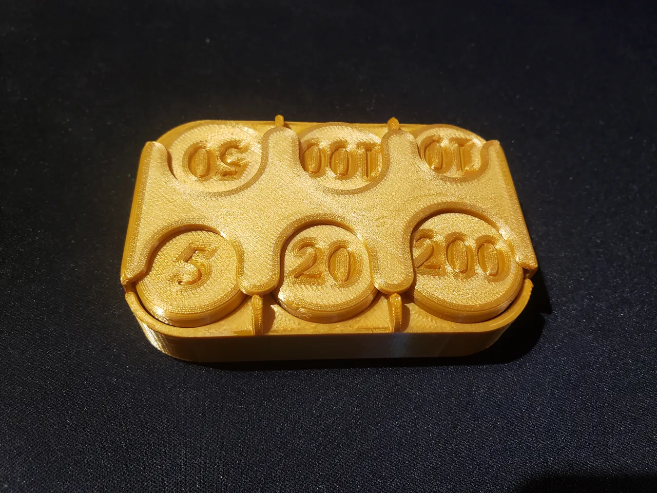 Euro coin pocket holder by rooood | Download free STL model ...