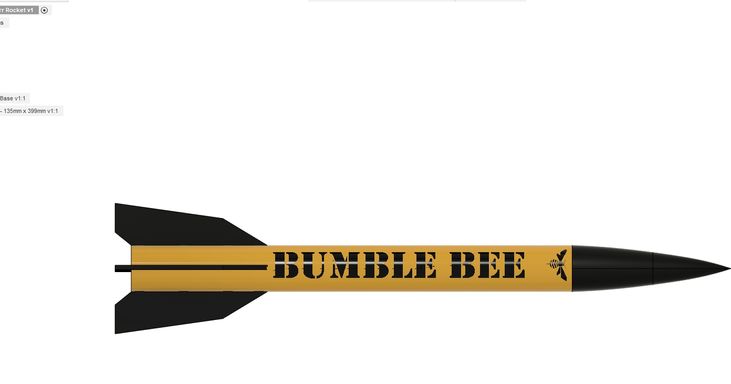 Display Rocket Bumble Bee Inspired by 3dKaos | Download free STL model ...