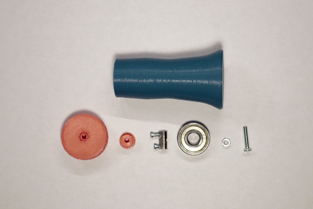 Rotating handle for scale model figures by Emme3D | Download free STL ...